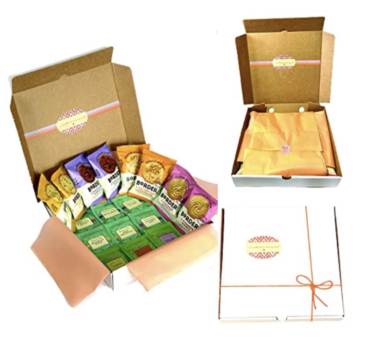 Buy The Deluxe Mini Tea Hamper Gift Set includes 9 luxury kinds of ...