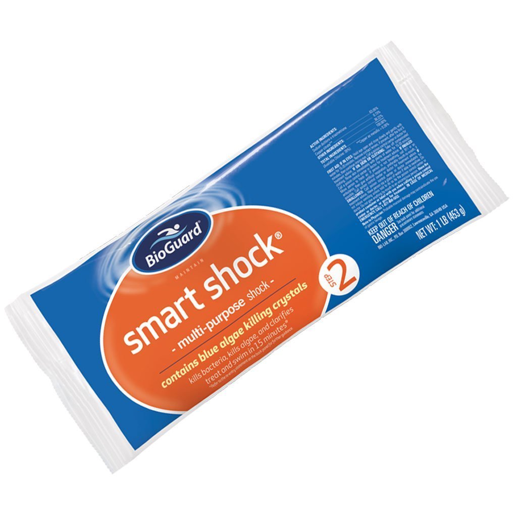Amazon.com : BioGuard Smart Shock 1 lb, Algae Preventative, Swimming ...