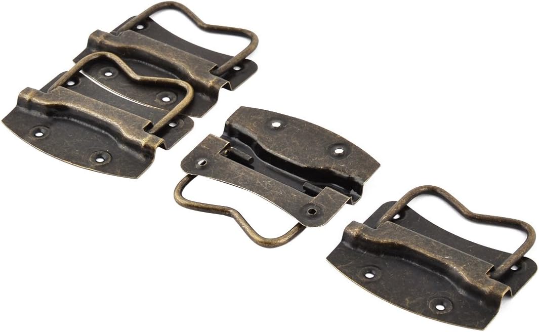 Amazon.com: uxcell Iron Toolbox Storage Boxes Puller Grab Chest Handle ...