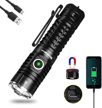 Amazon.co.jp: Wurkkos TS22 Flashlight, Ultra Bright, LED, Powerful ...