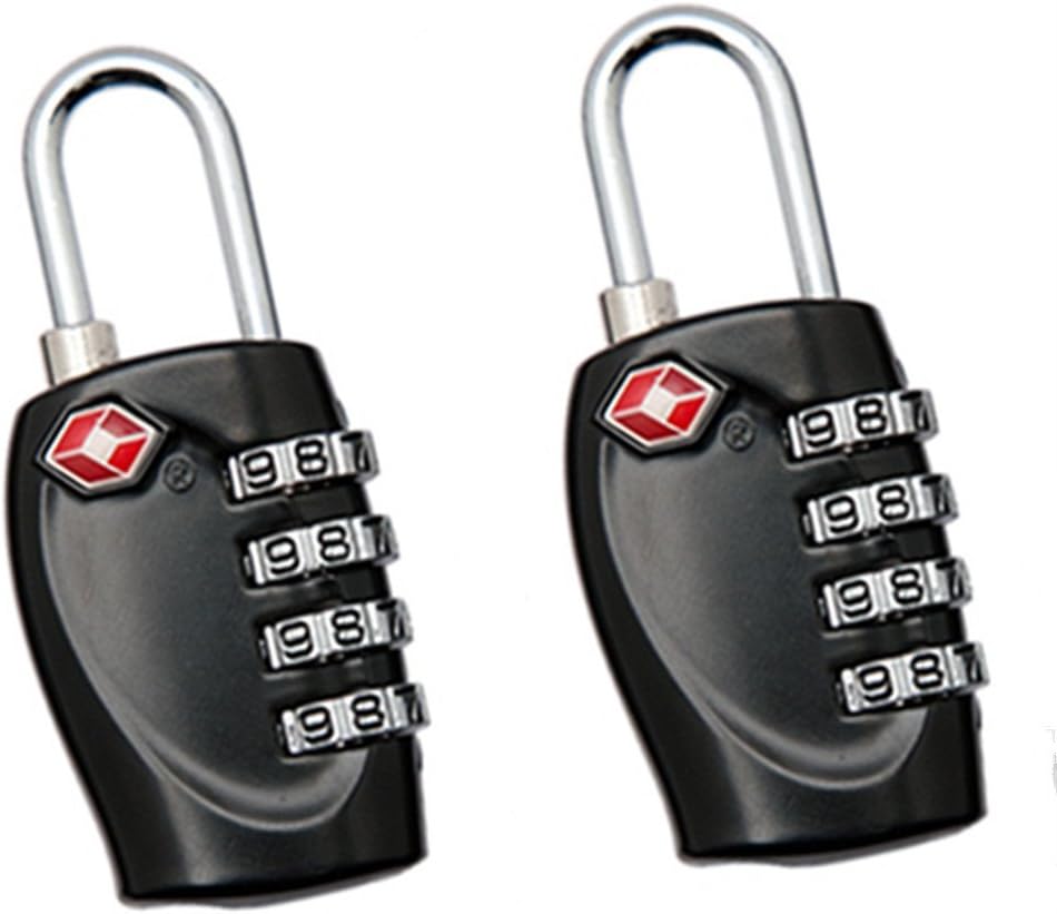 2-Pack,JYHYEU TSA Approved 4-Digit Combination Locks - Heavy Duty &High ...