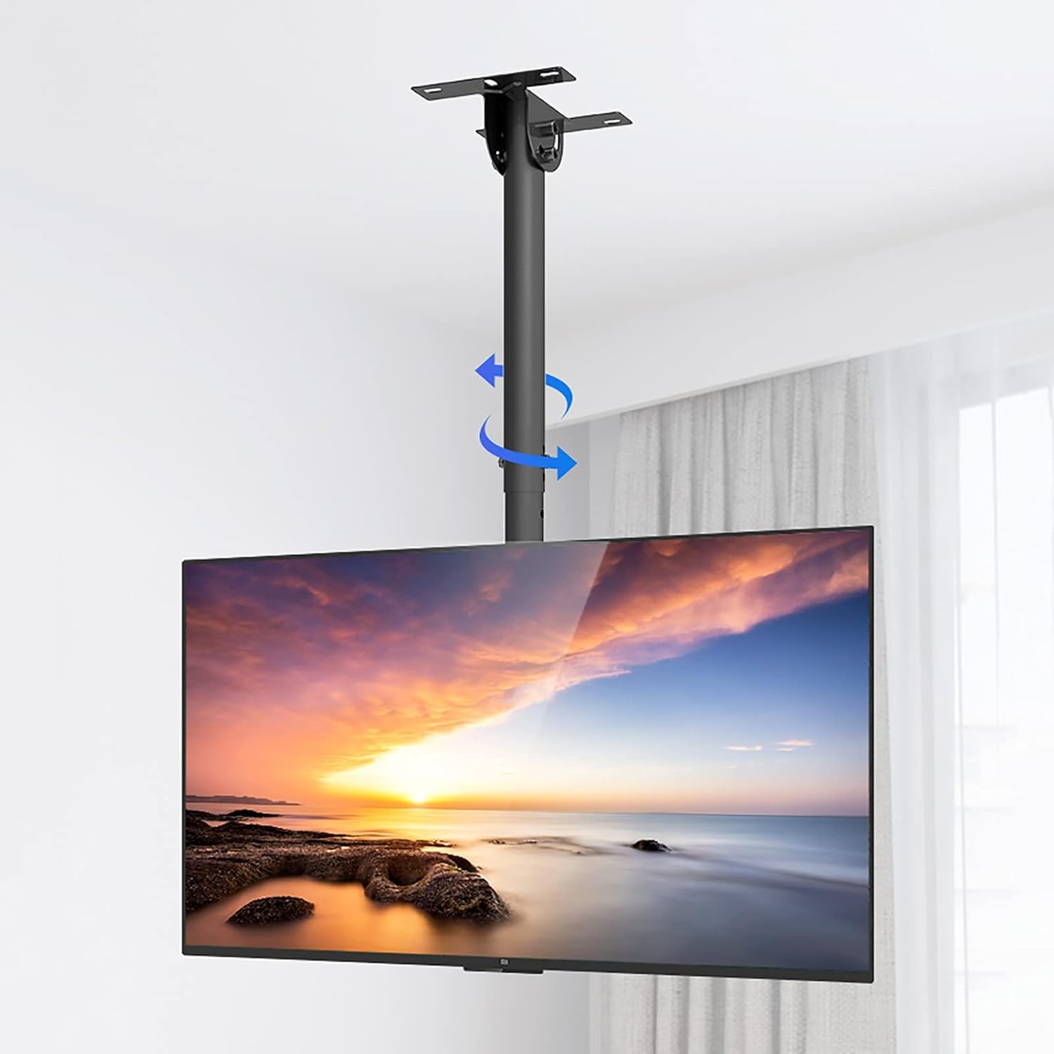 Amazon.co.jp: TV Wall Mount TV Ceiling TV Mount, Full Motion Hanging TV ...