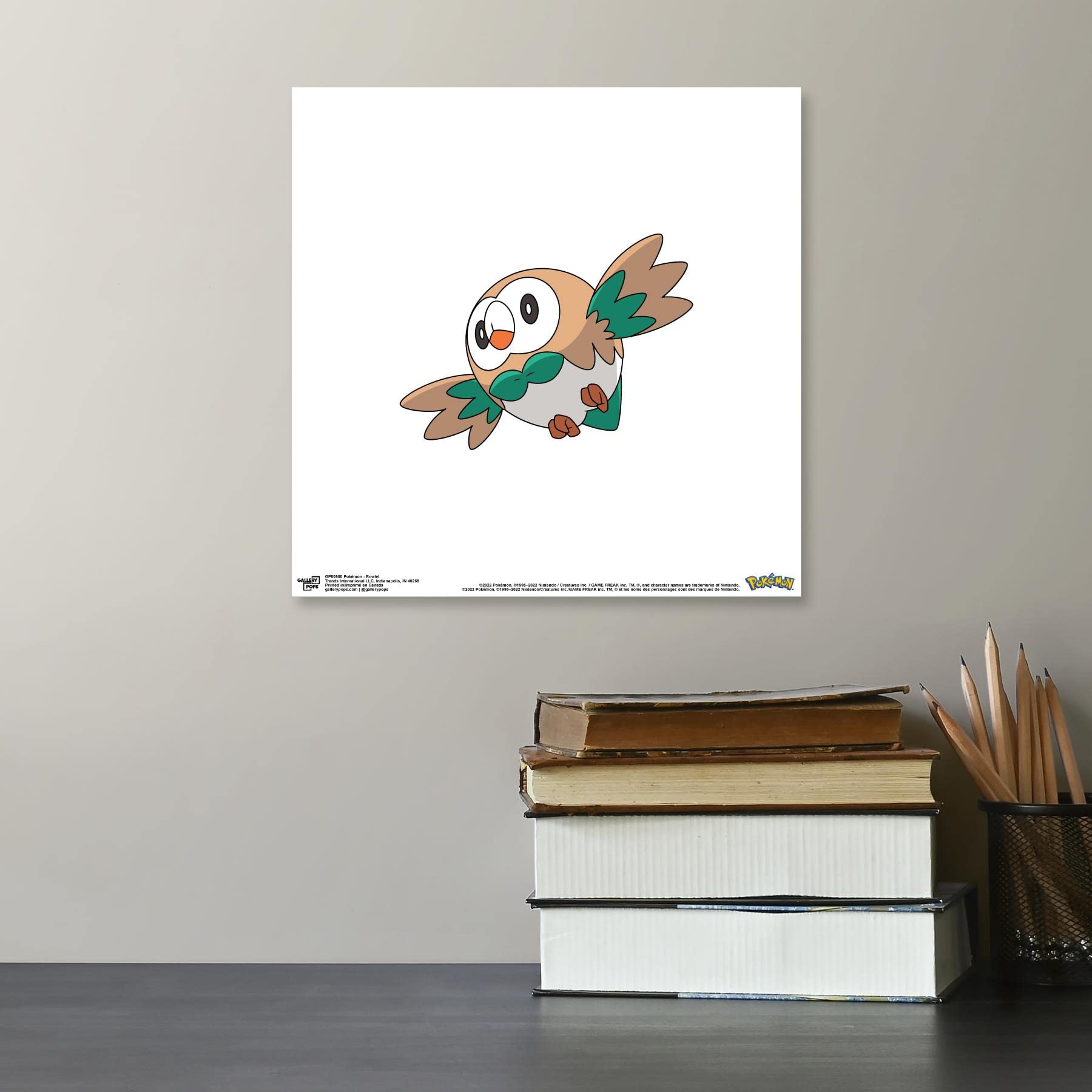 Snapklik.com : Trends International Gallery Pops Pokemon - Rowlet Wall ...