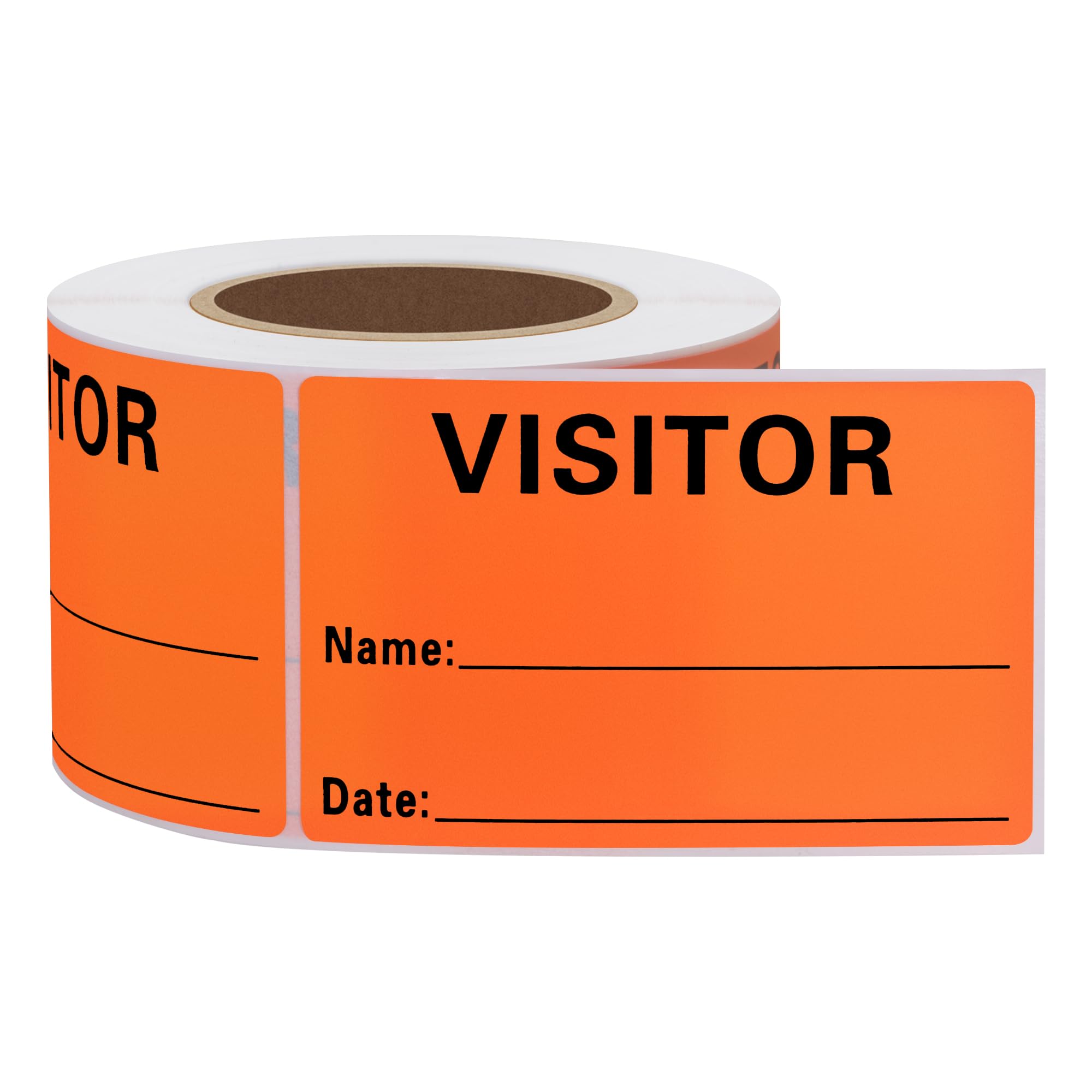 Amazon.com : Hycodest Visitor Pass Stickers Identification Labels ...