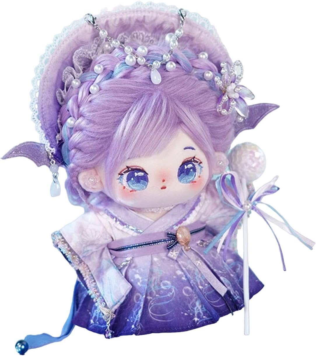 Amazon.com: CALEMBOU 20cm Plush Doll, Cute Cotton Blank Body Without ...