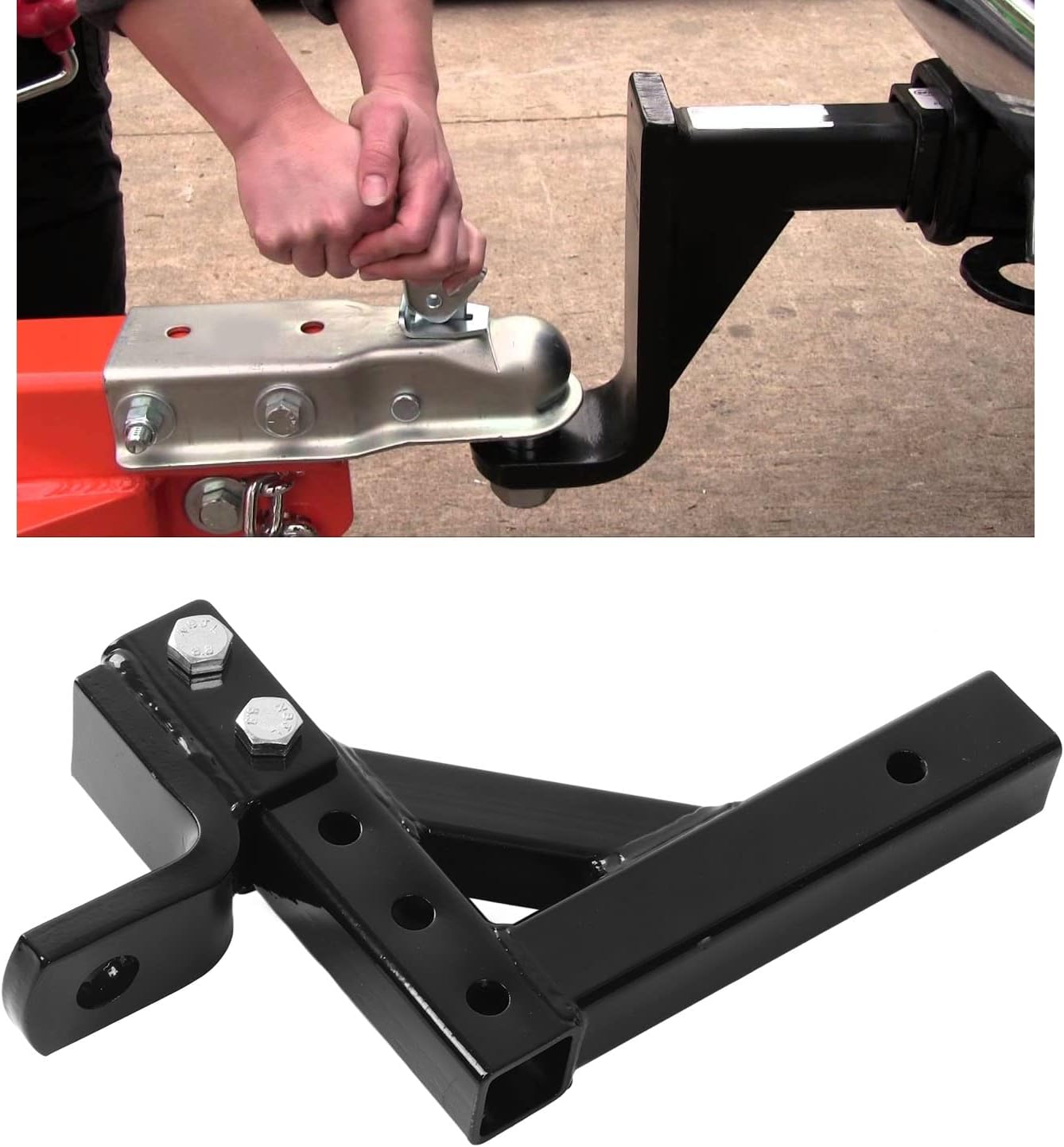 Trailer Hitches Tow & Stow, Fits 2 Inch Receiver, 10 Inch Drop Hitch ...