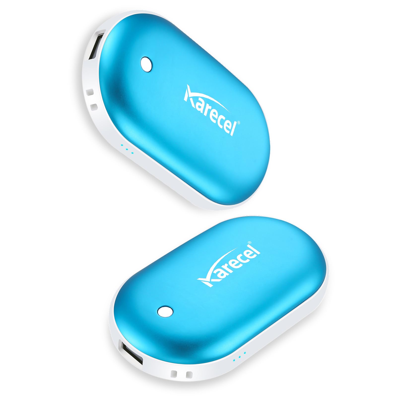Snapklik.com : Rechargeable Hand Warmers 2 Pack, 10400mAh Double-Sided ...