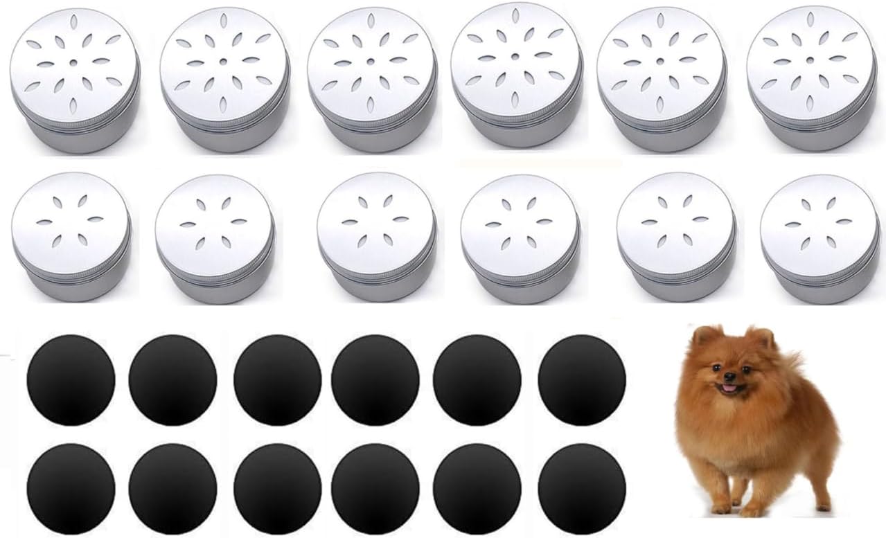 Amazon.com : 12 Pack Dog Nose Metal Container with 12 Magnetic Dog ...