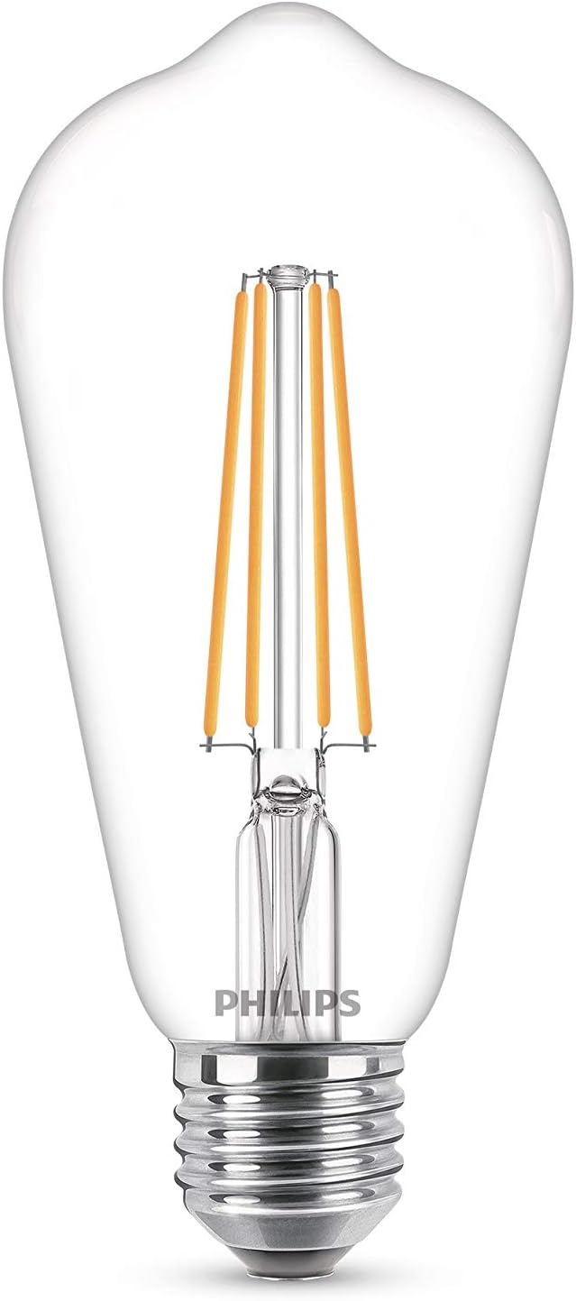 Philips Classic ultraeffiziente E27 LED Lampe, 40W, klar, warmweiß ...