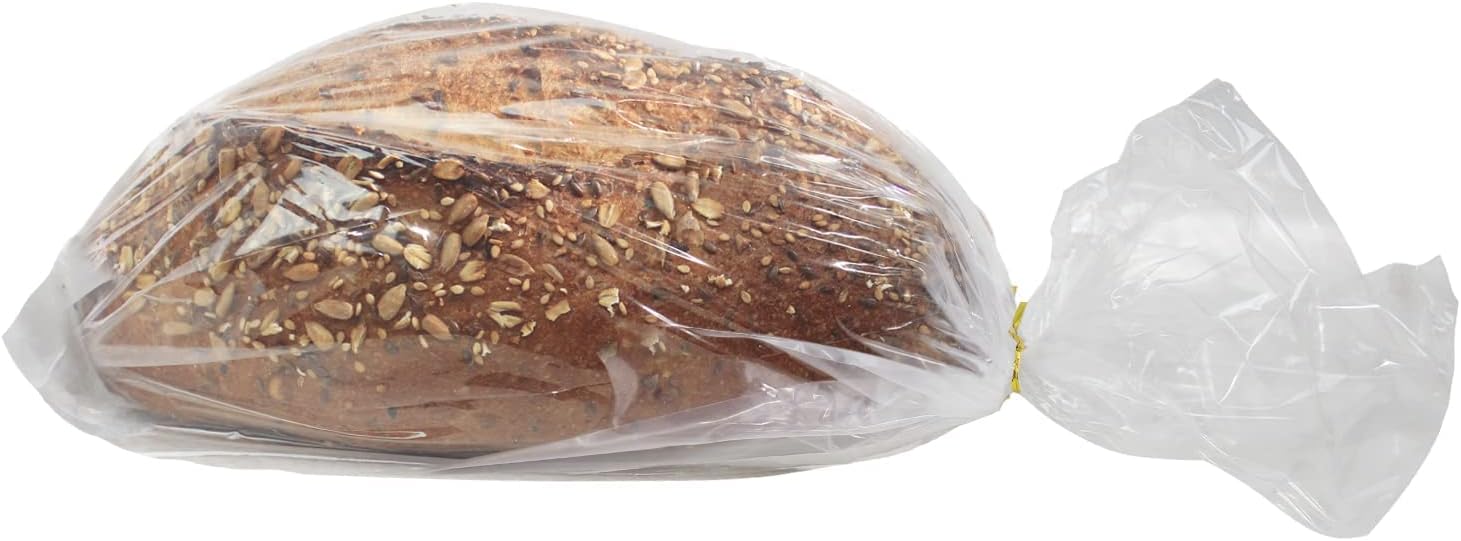 Amazon.com: Bread Bags - 6x3x15" Gusset Style Poly Bags - Pack of 100 ...