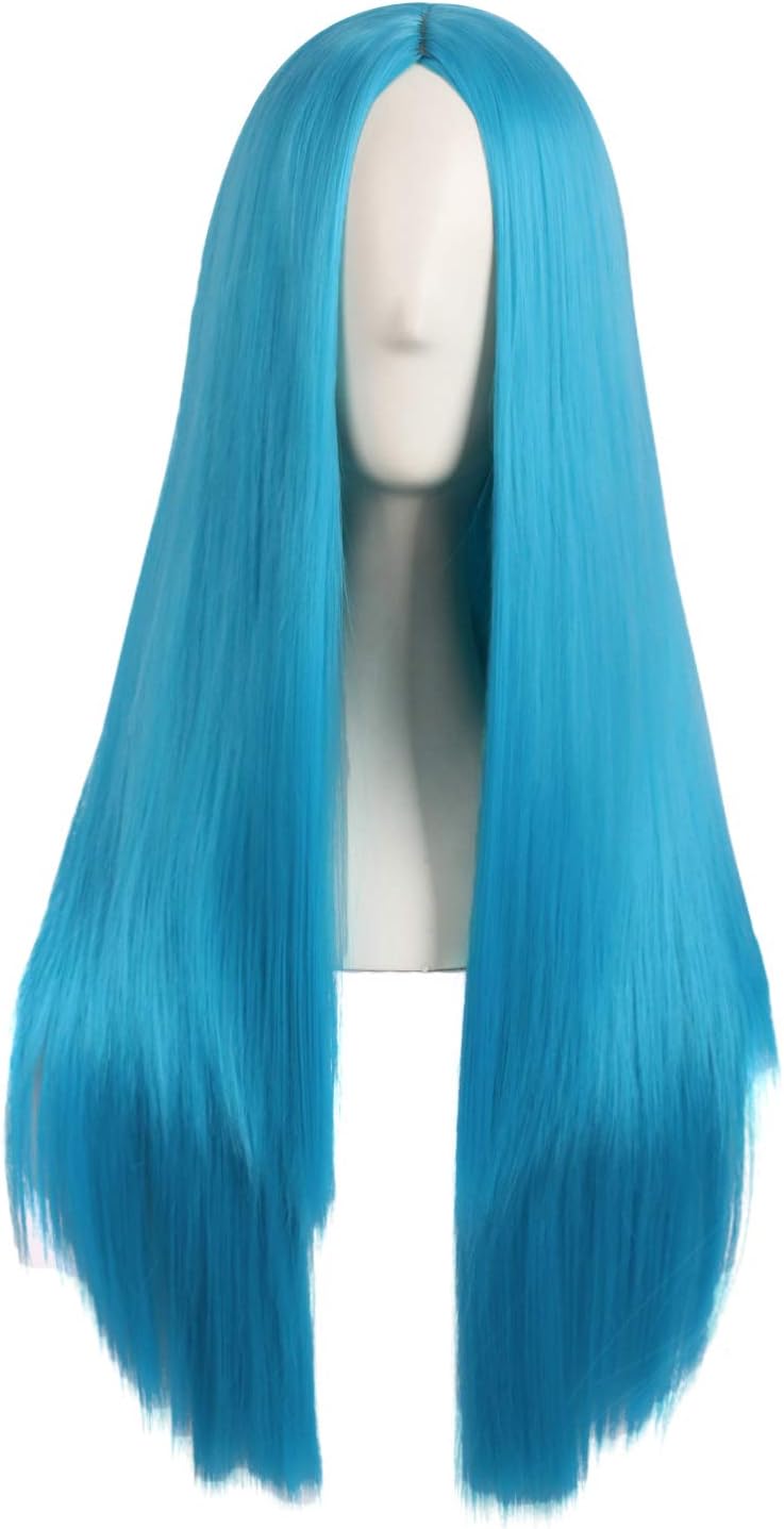 Amazon.com : MapofBeauty 28 Inch/70cm Charming Women Side Bangs Long ...