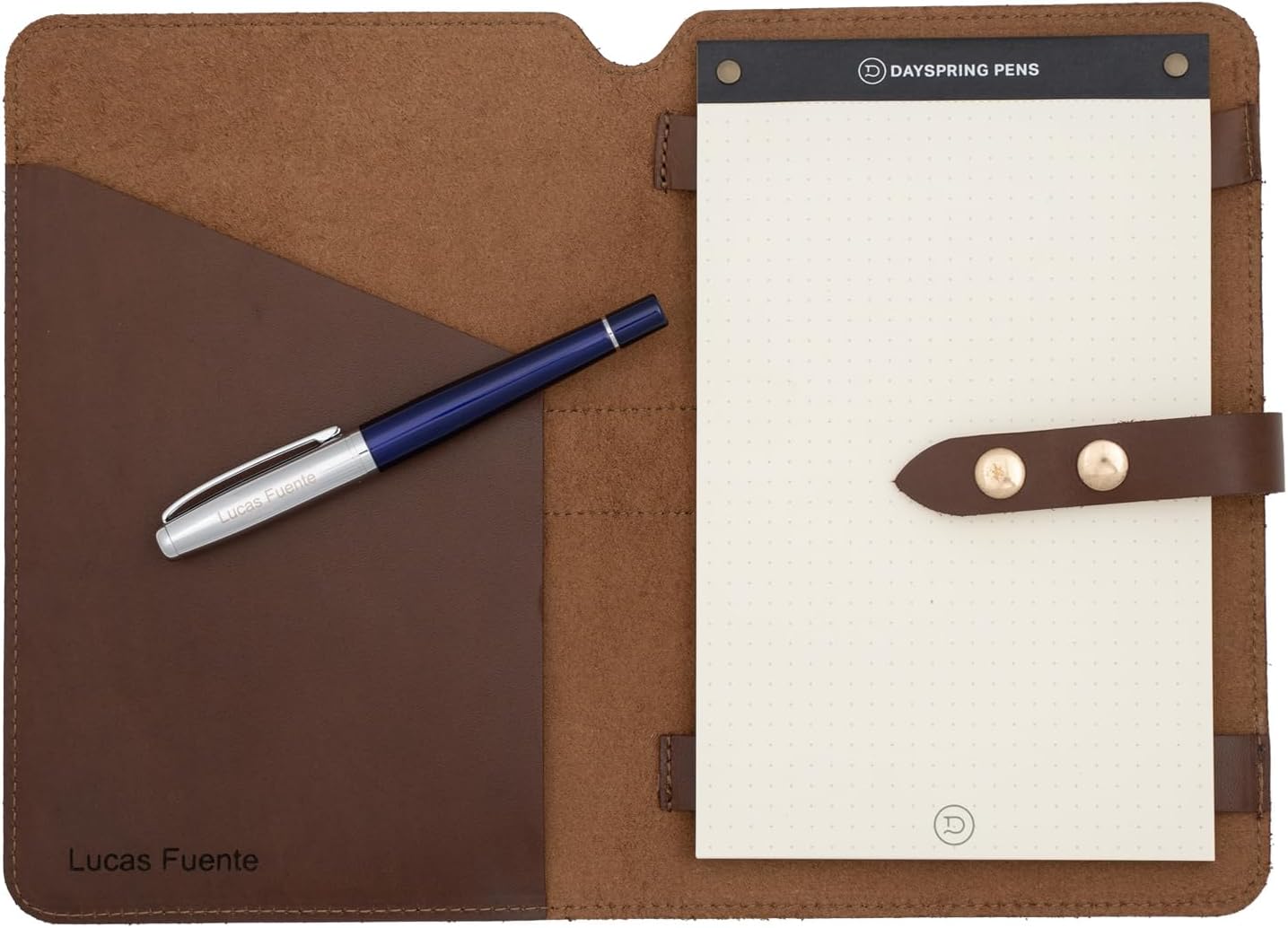 Amazon.com : Dayspring Pens Travel Padfolio Gift Set in Authentic ...