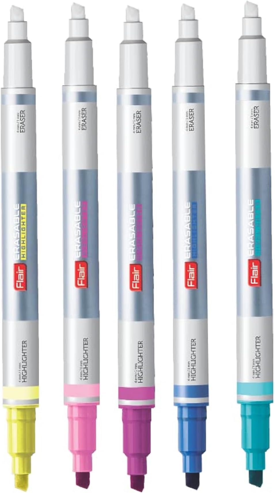 FLAIR Creative Series Erasable Chisel Point 1 to 4 mm Highlighter ...