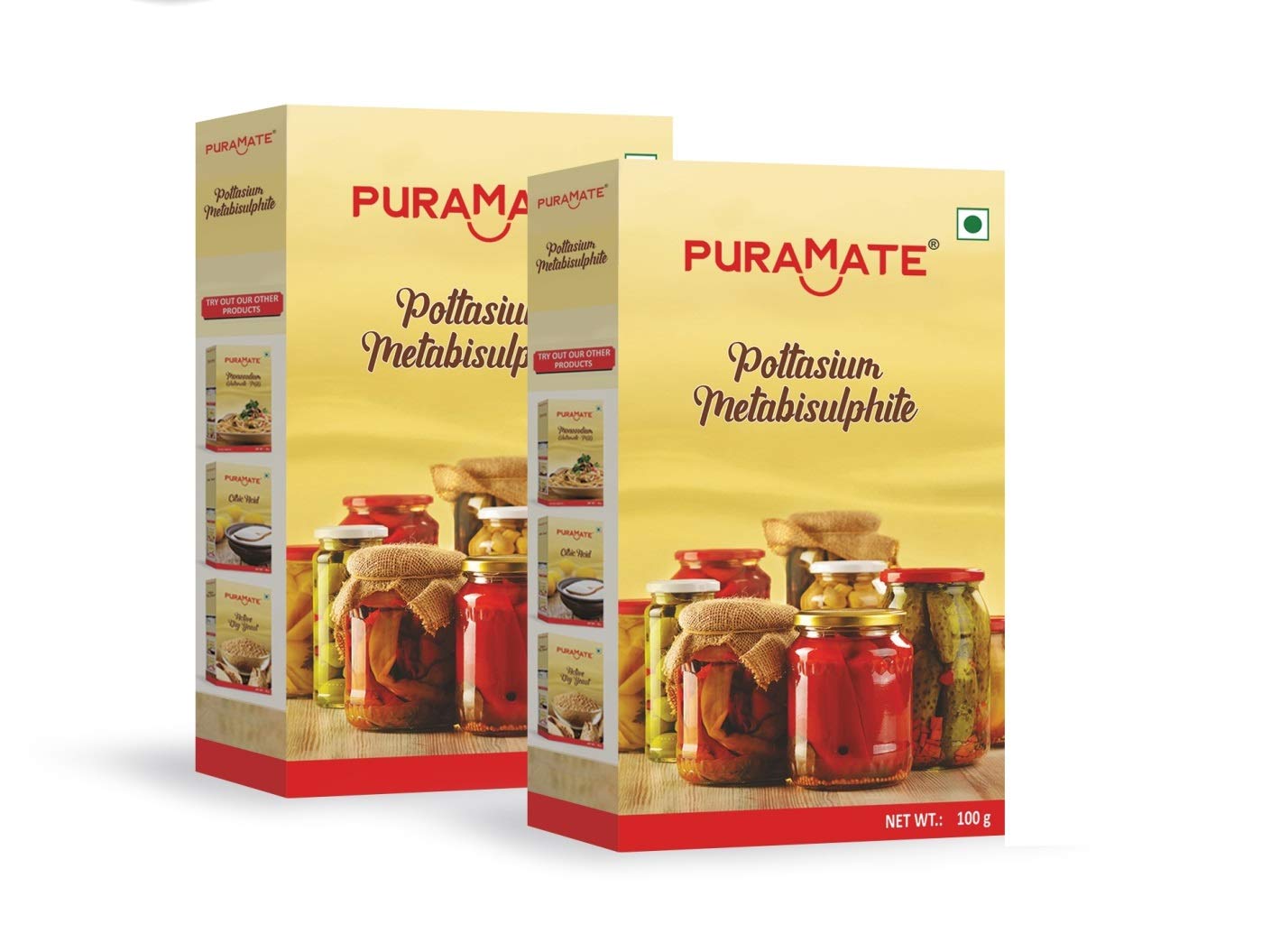 Puramate Pottasium Metabisulphite, 50g (Pack of 2) : Amazon.in: Health ...