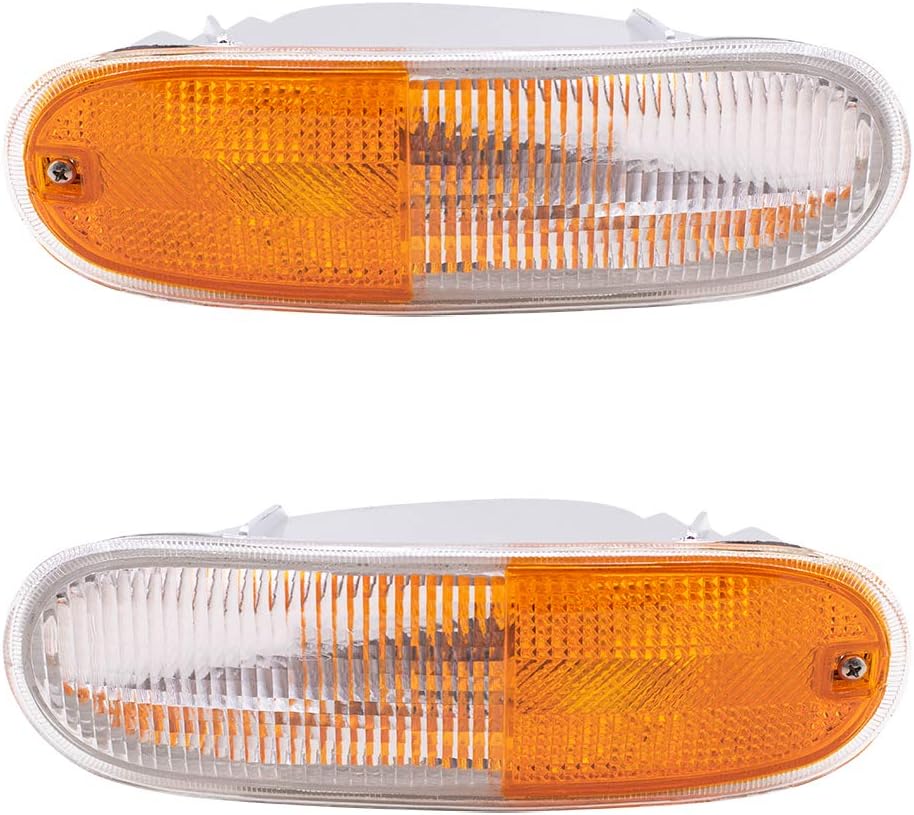 Amazon.com: Brock Replacement Driver and Passenger Park Signal Front ...
