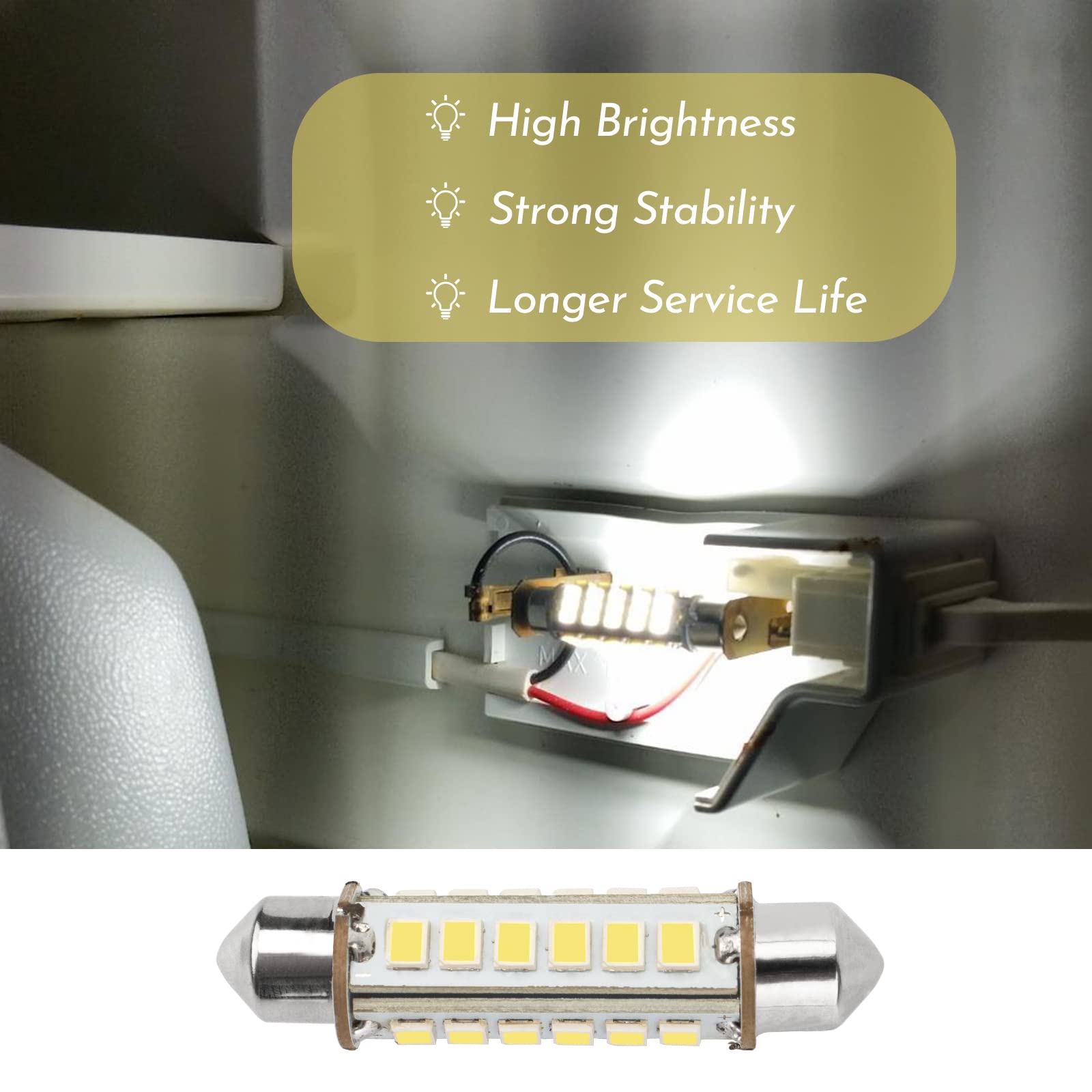 Norcold Rv Refrigerator Parts RV Refrigerator LED Light Bulb - 12V ...