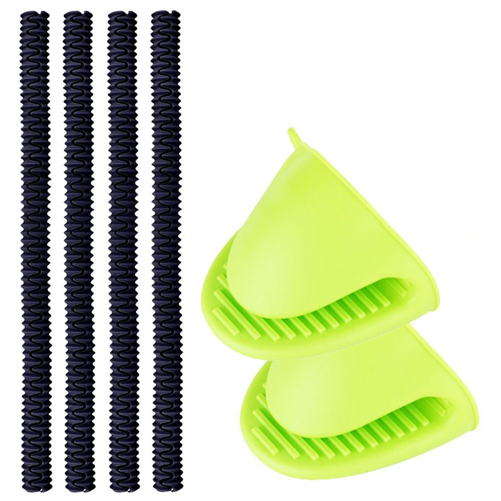 Amazon.com: 4 Pack Oven Rack Guard, DanziX Silicone Oven Rack Edge ...