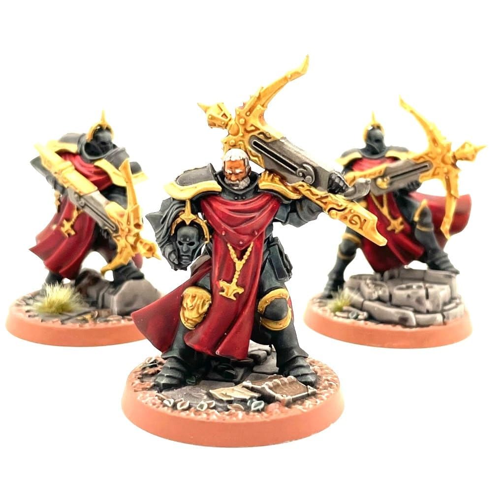 Amazon.com: Stormcast Eternals Castigators 3 Painted Miniatures Goliath ...