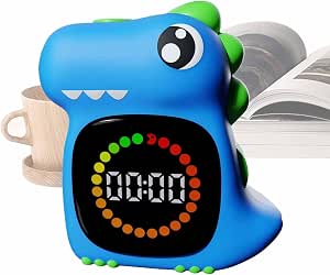 Kids Visual Timer | Study Dinosaur Visual Timer,Silent LED Display ...