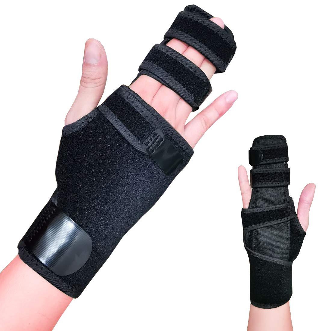 Amazon.com: Skeerthy Trigger Finger Splint (Left) Support Two/Three ...