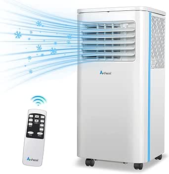 Amazon.com: ACHAZEL 8,000 BTU Portable Air Conditioner, 3-in-1 Portable ...