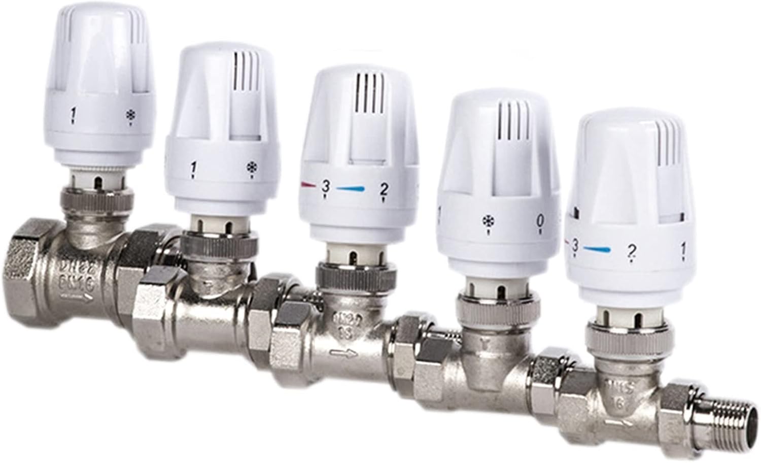 Amazon.com: XKHLQLPEF 1/2quot; 3/4quot; 1quot; Brass Thermostatic ...