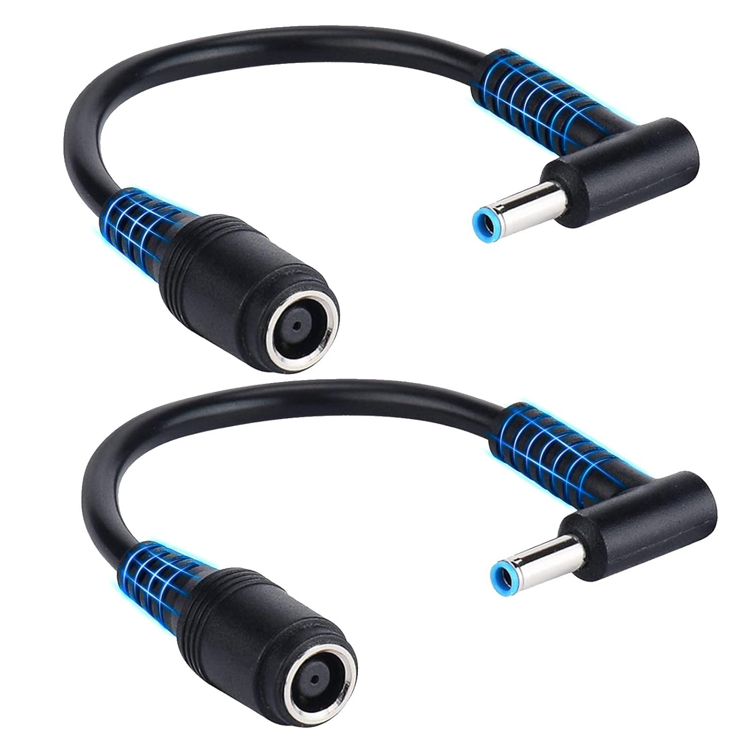HP Lot de 2 câbles adaptateurs d'alimentation pour ordinateur portable ...
