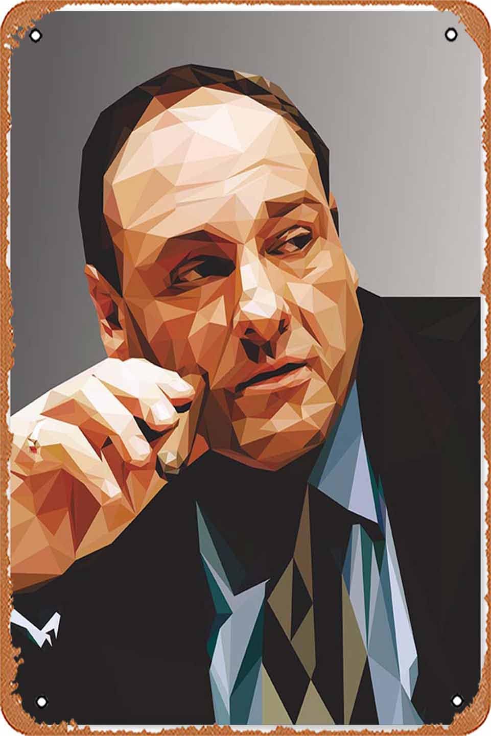 Amazon.com: Muecddoa the sopranos| Funny Tin Sign Vintage Wall Poster ...