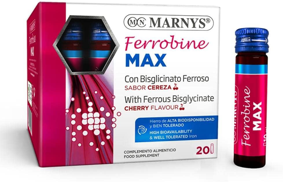Marnys Ferrobin Max Iron, zinc and vitamins, strengthens the body ...