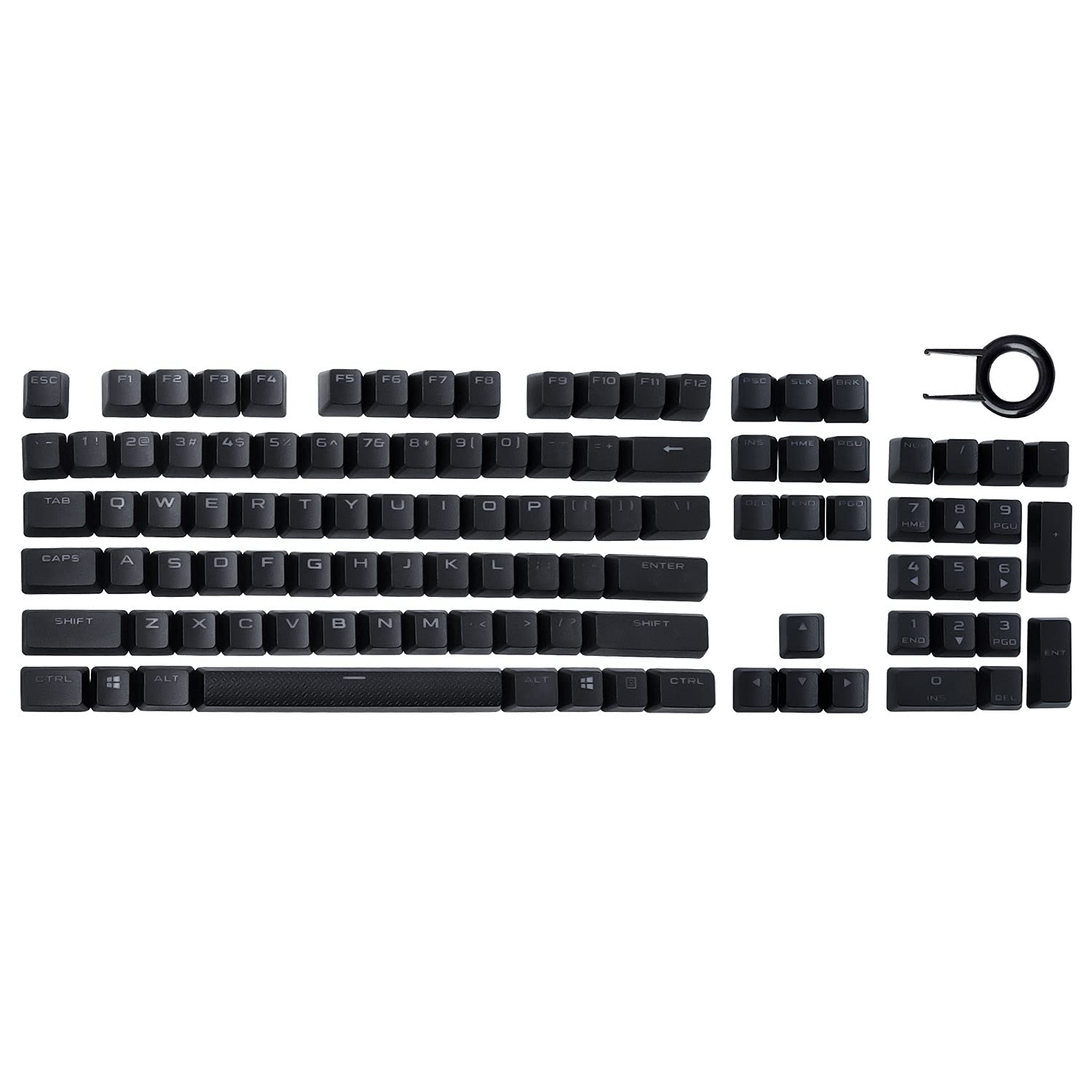 Buy HUYUN PBT Double- Full Set 104 -Key keycaps US Layout Replacement ...
