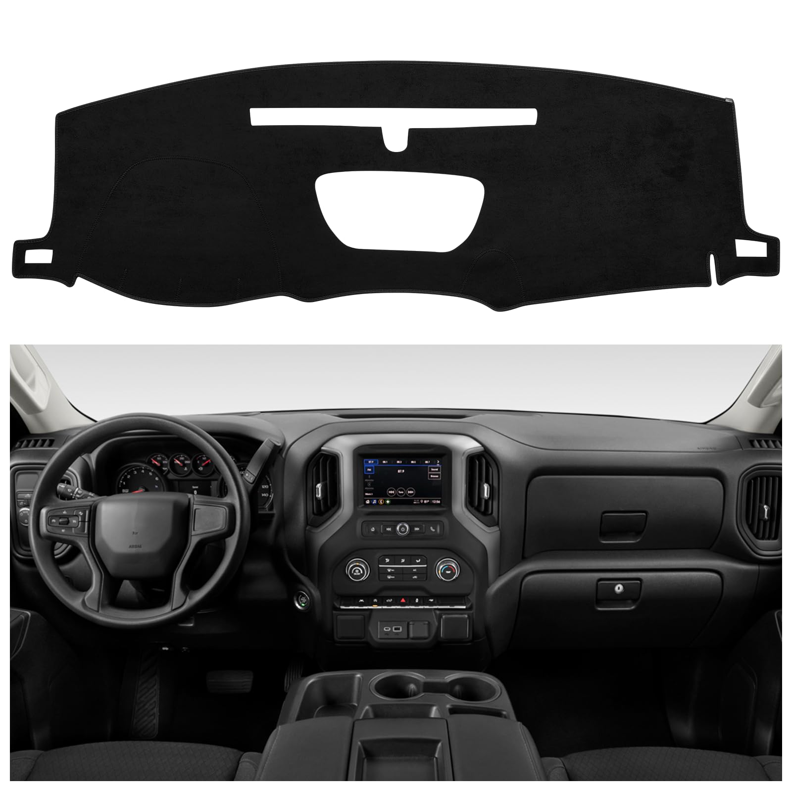 Amazon.com: SPEEDWOW Dashboard Dash Board Cover Mat Carpet Compatible ...