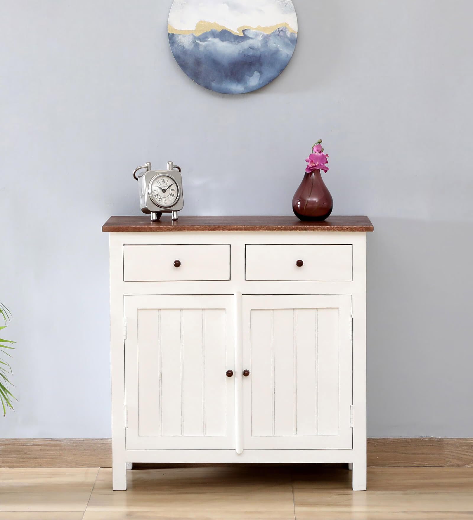 Woodefly Solid Wood Sideboard for Living Room | Elegant Simplicity ...