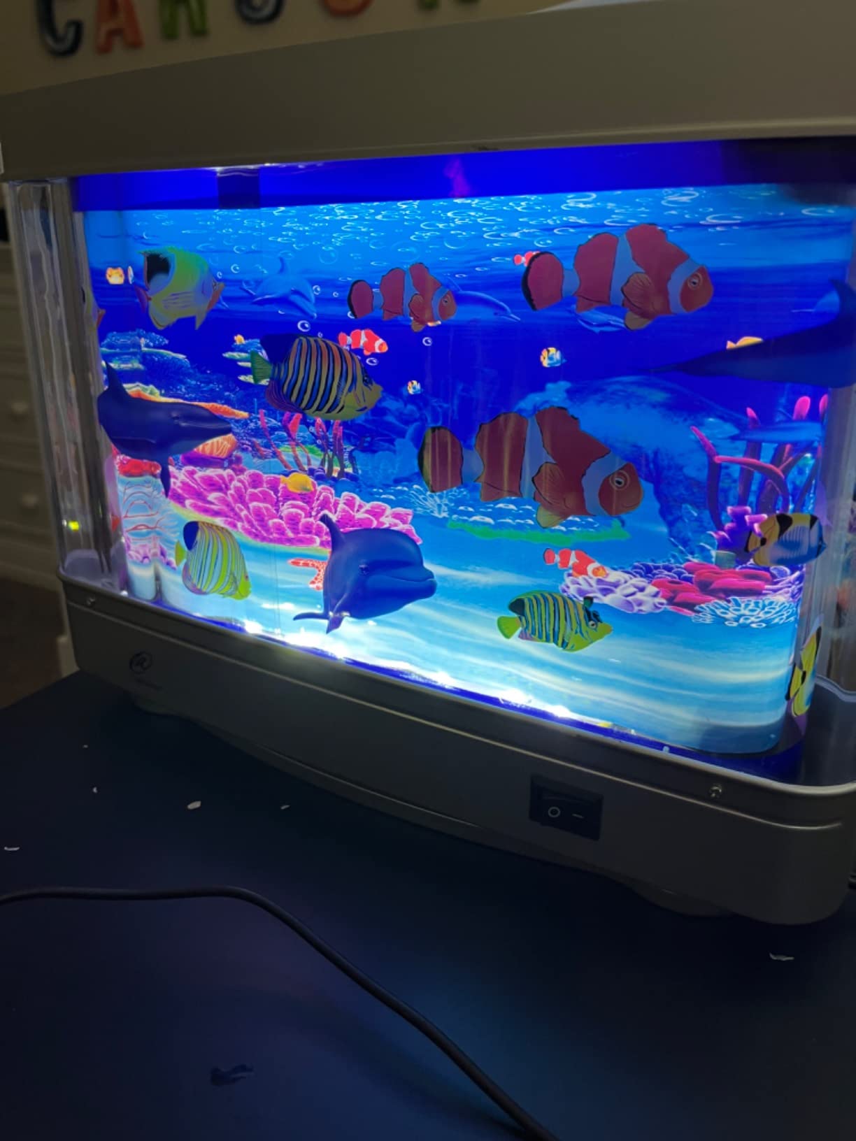 $6/mo - Finance Lightahead Artificial Tropical Fish Dolphin Aquarium ...
