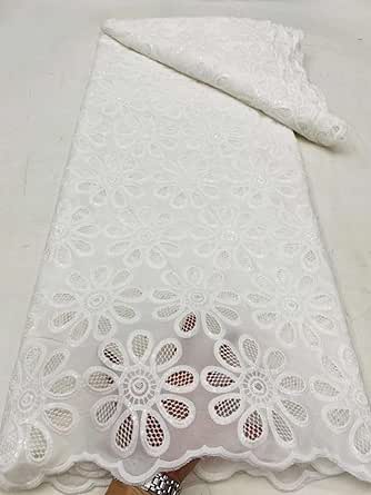 Amazon.com: African Cotton Lace Swiss Voile Lace in Switzerland with ...
