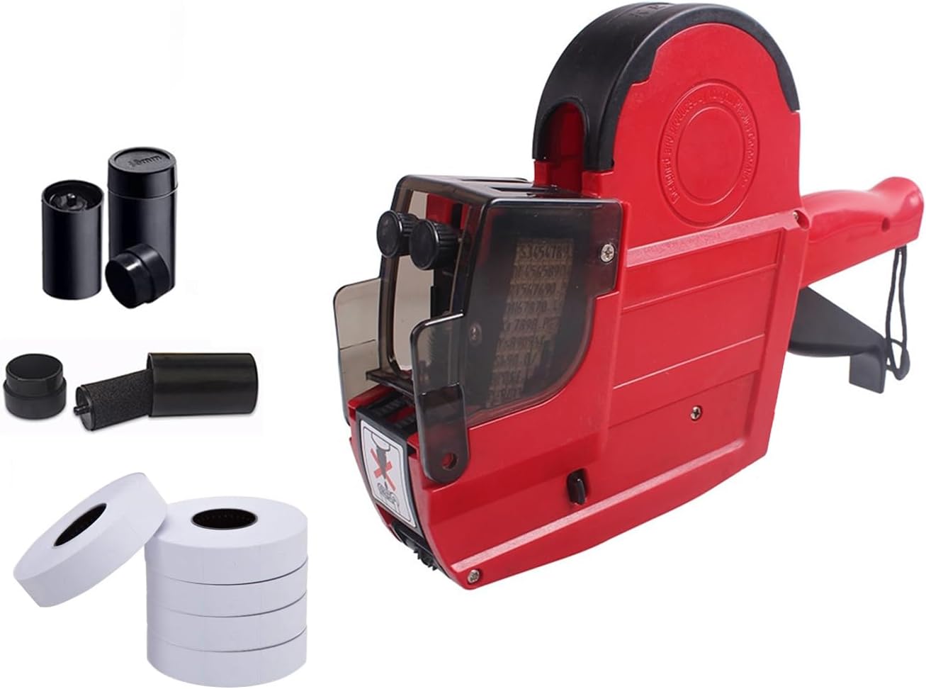 Amazon.com : HopingMore 2-Line 20 Digits Price Label Gun,HM689E Pricing ...