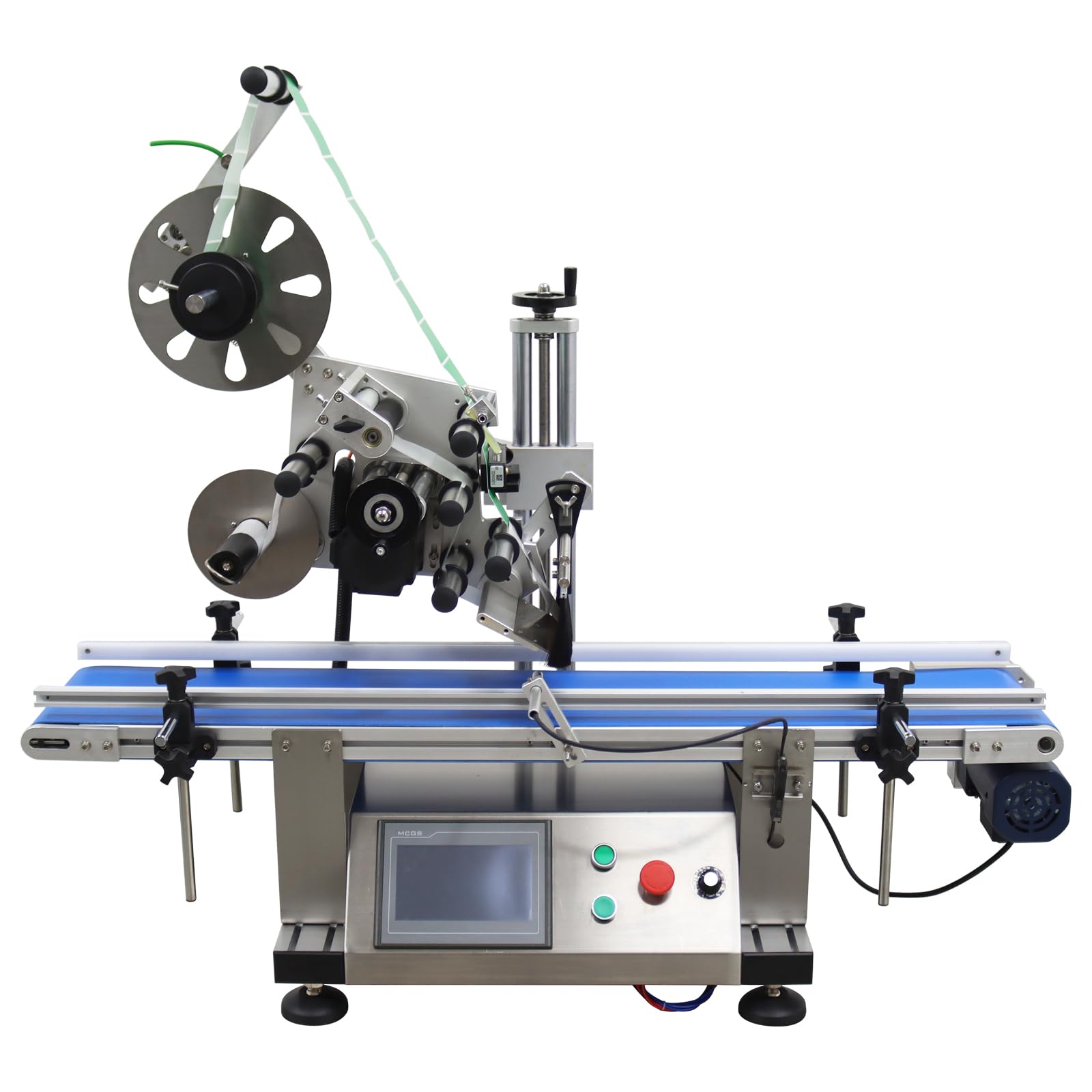 Amazon.com : HayWHNKN Automatic Flat Labeling Machine High Speed ...