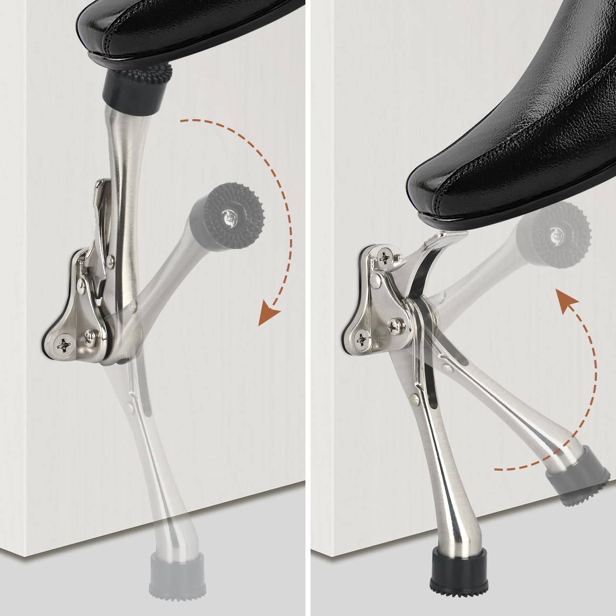 Snapklik.com : Door Stop Kick Down Door Stoppers For Bottom Of Door, 6 ...