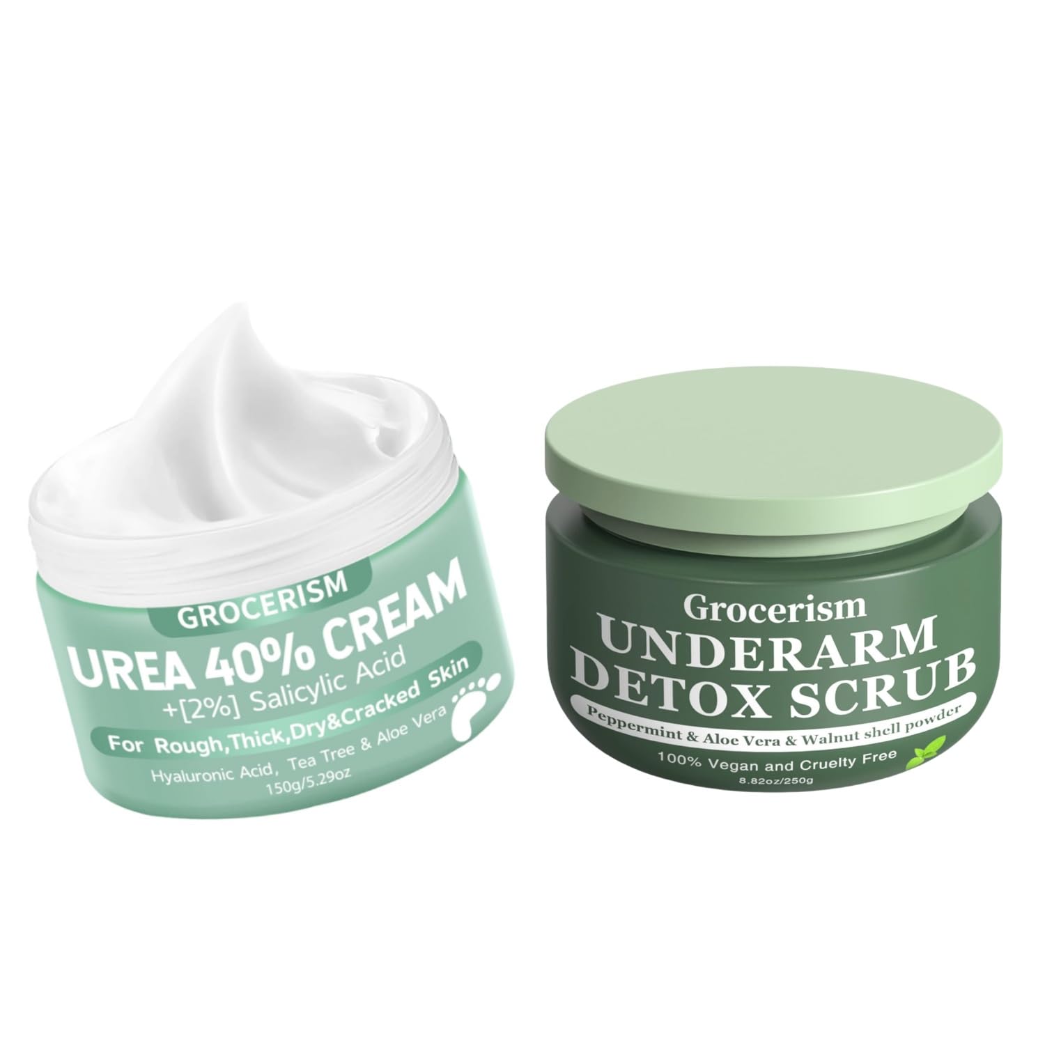 Amazon.com : Grocerism Urea Cream 40 Percent For Feet Plus 2% Salicylic ...