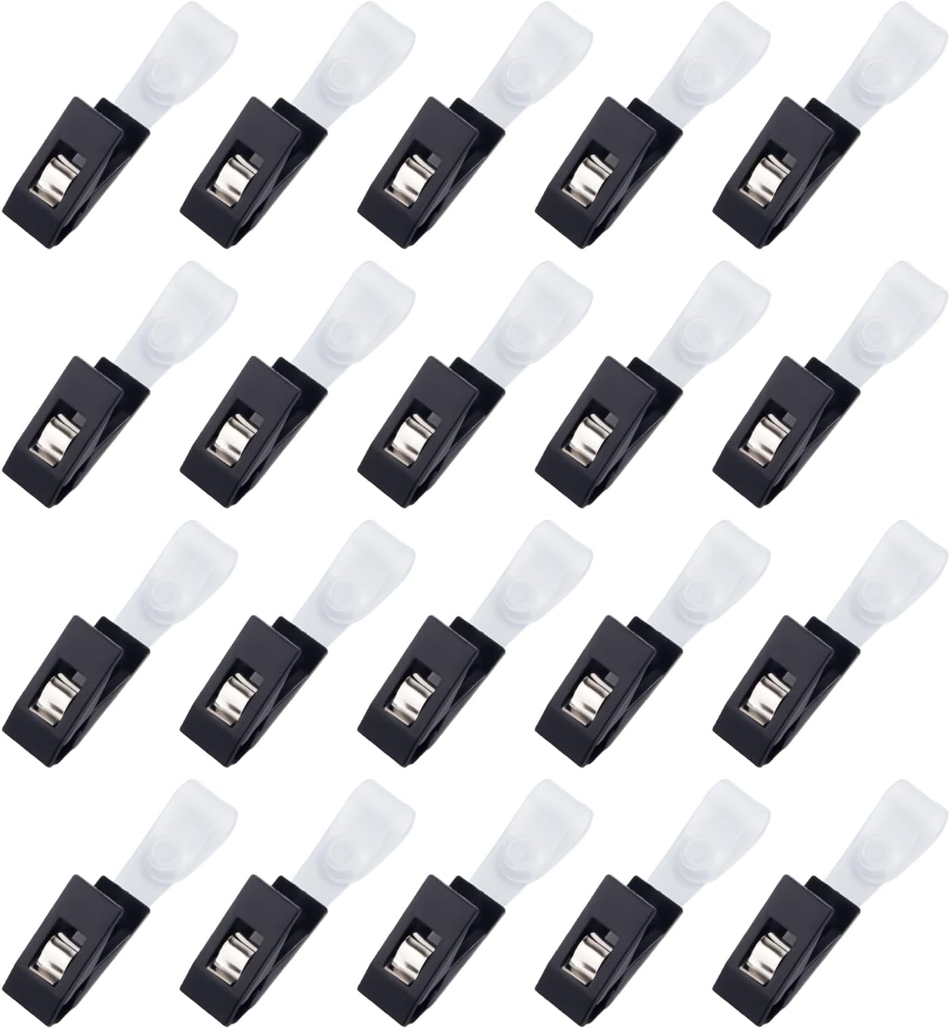 Amazon.com: 20 PCS Garden Flag Clips, Garden Flag Stoppers - Small Flag ...
