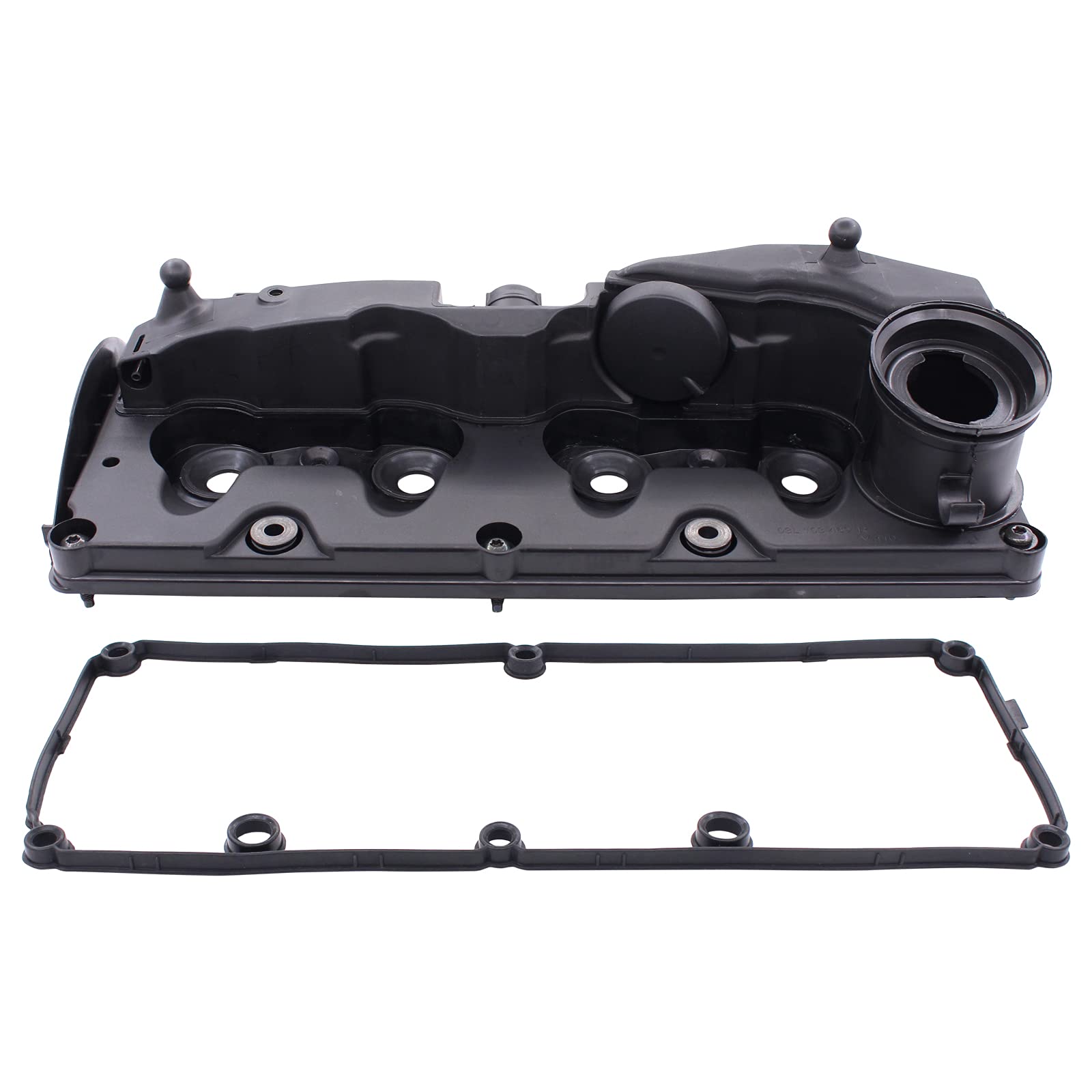 HouYeen Camshaft Engine Valve Rocker Cover with Gasket for 2.0 TDI ...