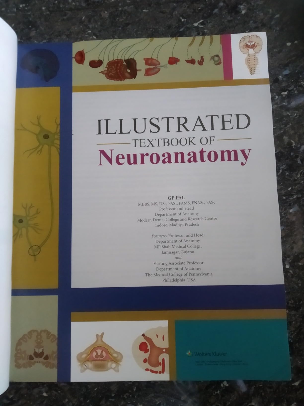Illustrated Text Book of Neuroanatomy : G. P. Pal: Amazon.in: Books