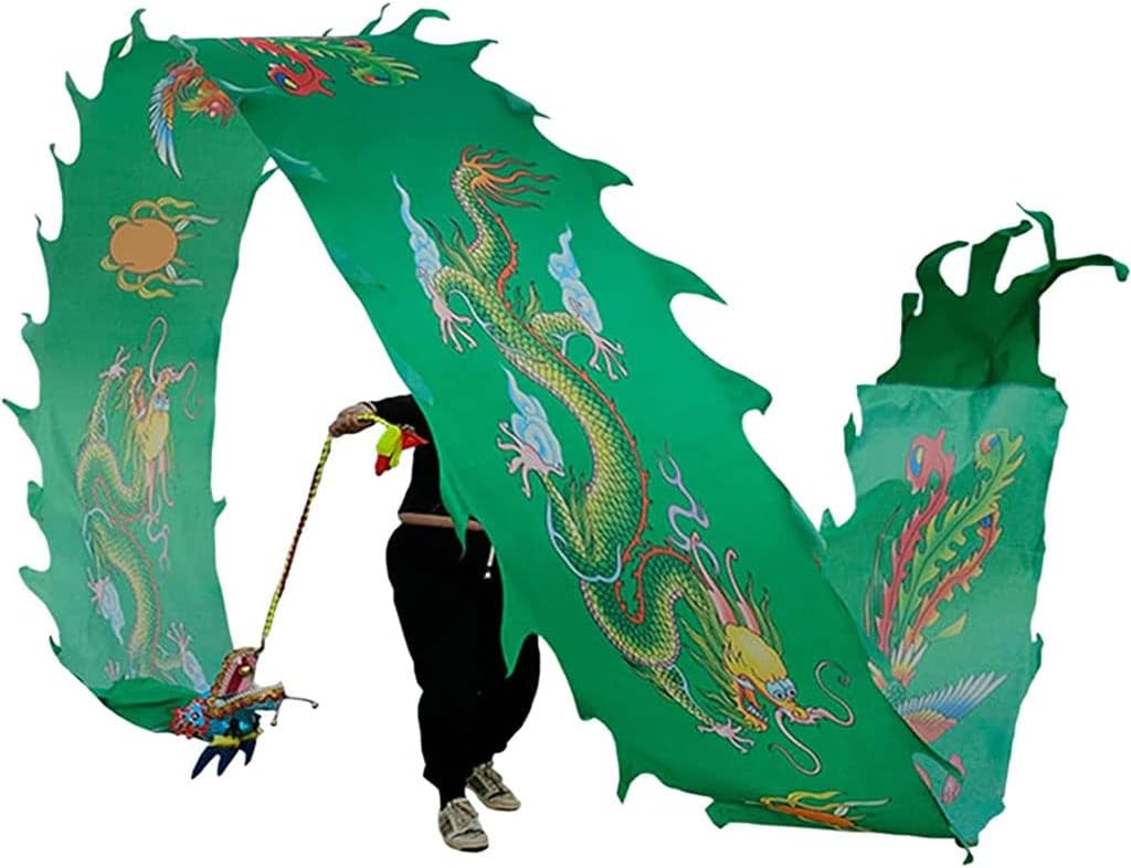 Amazon.com: LORGL Shaking Poi Dragon Dance Ribbon Fitness Dragon Dance ...