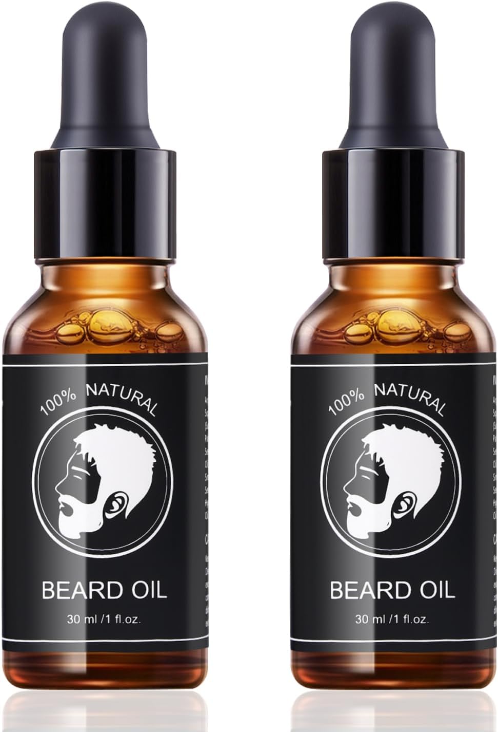 Amazon.com : Beard Growth Oil for Men, 100% Natural Beard Oil with ...