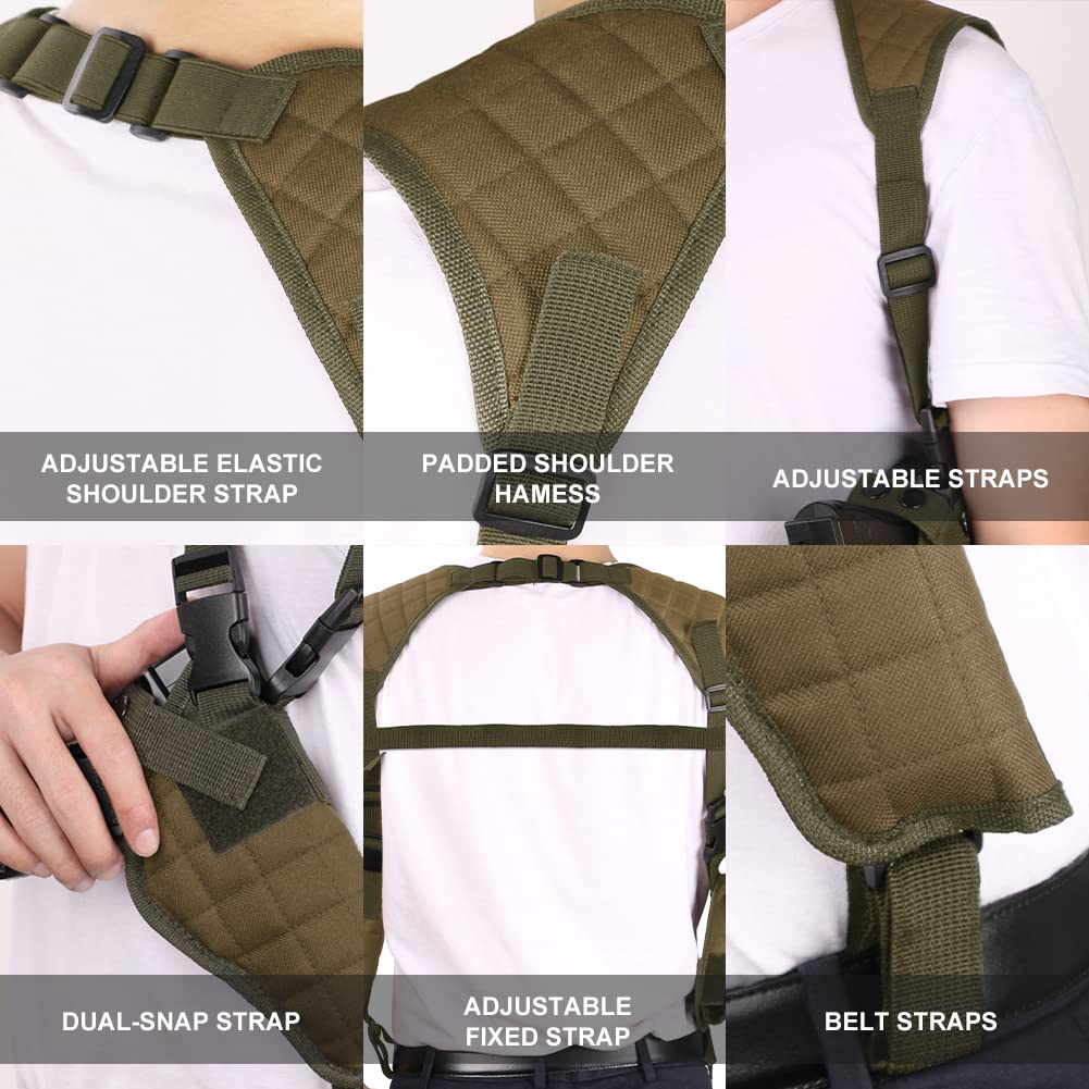 Snapklik.com : Twod Concealed Carry Shoulder Holster Nylon Cross ...