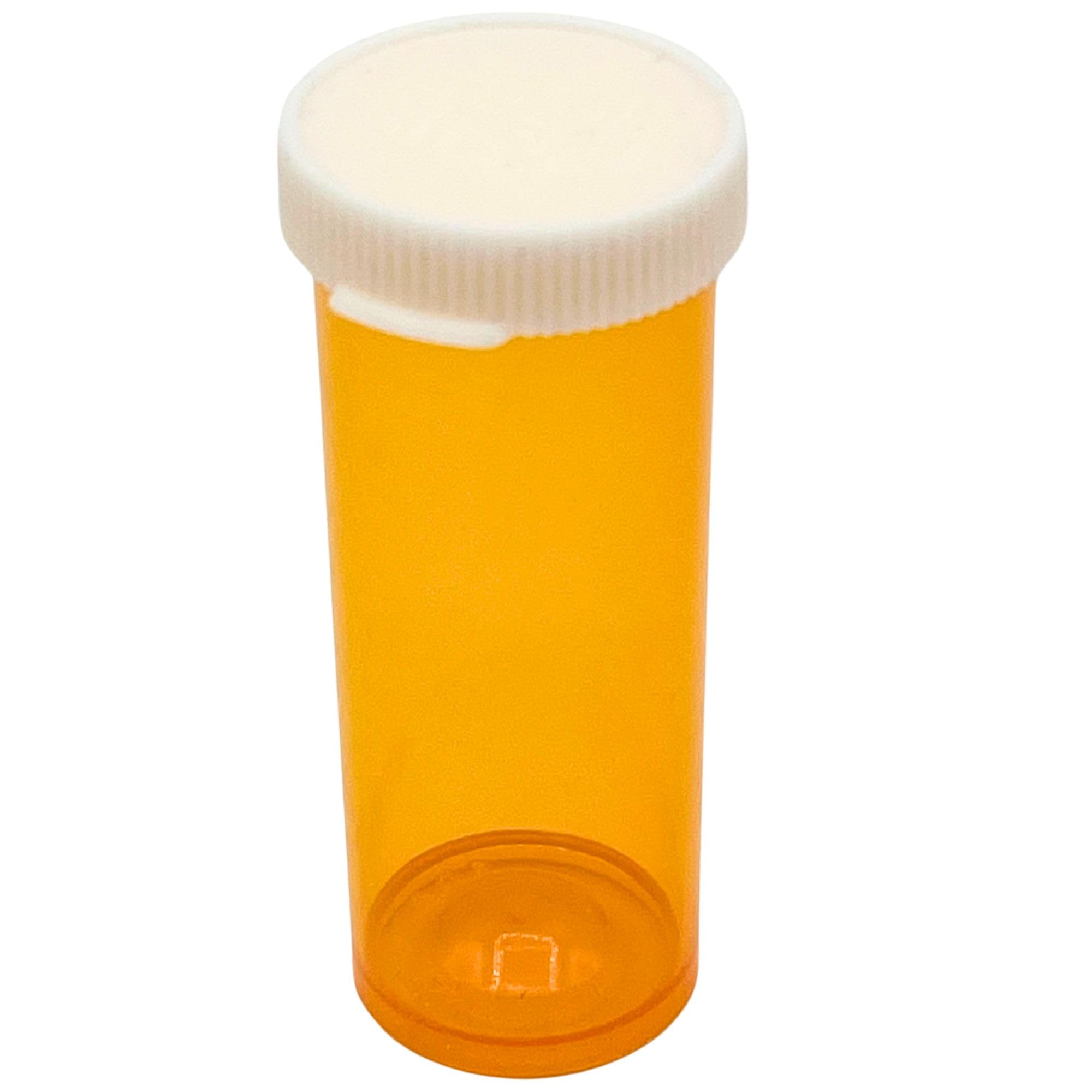 Amazon.com: Five Star Supplies Snap Cap Plastic Pill Bottles - Easy ...