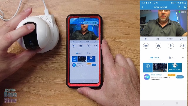 Watch Pet camera tilt and pan a closer look and testing on Amazon Live