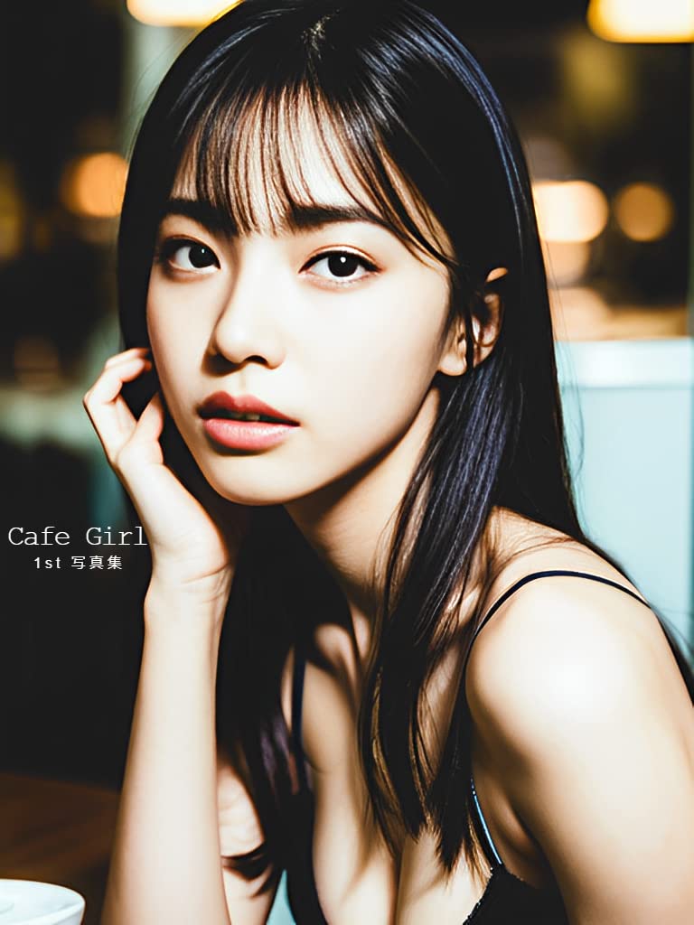 Amazon.com: Cafe Girl 1st collection of photographs garu (syasinnsyuu ...