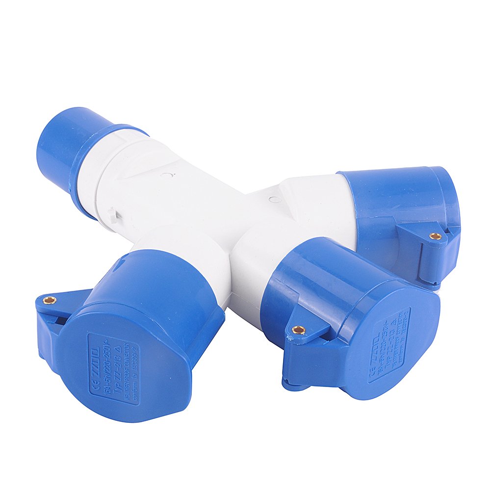 Yosoo Multifunctional 16 Amp 16a Plug Socket 240v 3 Pin | Desertcart INDIA