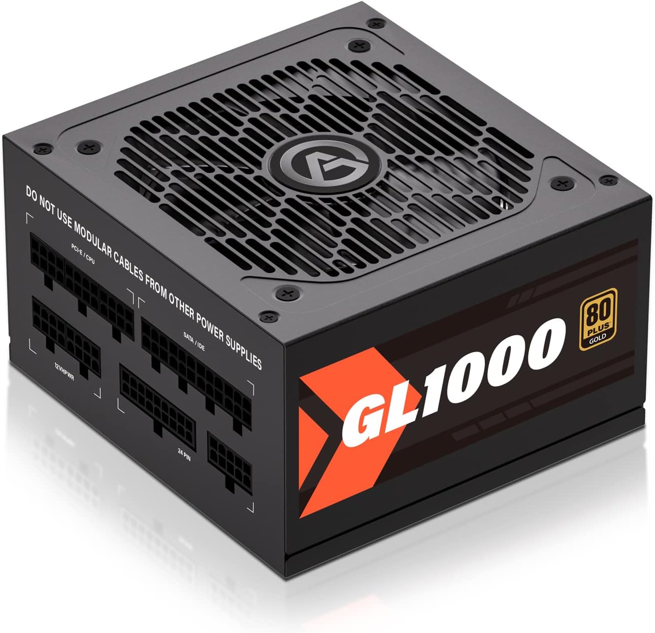 Amazon.com: ARESGAME GL Series 1000W Power Supply, 80+ Gold Certified ...