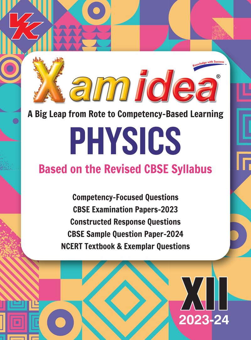 Buy Xam idea Physics Class 12 Book | CBSE Board | Chapterwise Question ...